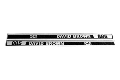 Decals 885 Black | David Brown Parts