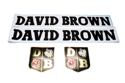 Decal Set, Red Loader - Large | David Brown Parts