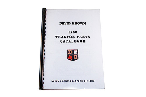 Parts Manual, 1200 | David Brown Parts