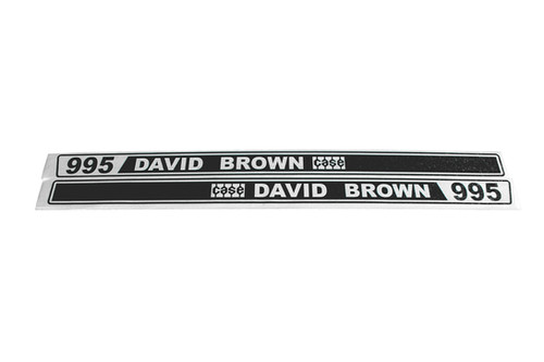 Decals 995 Black | David Brown Parts