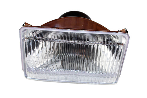 Rectangular headlight unit, 90/94 series, dips to left | David Brown Parts