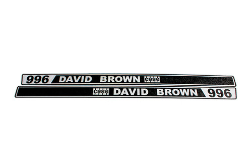 Decals 996 Black | David Brown Parts