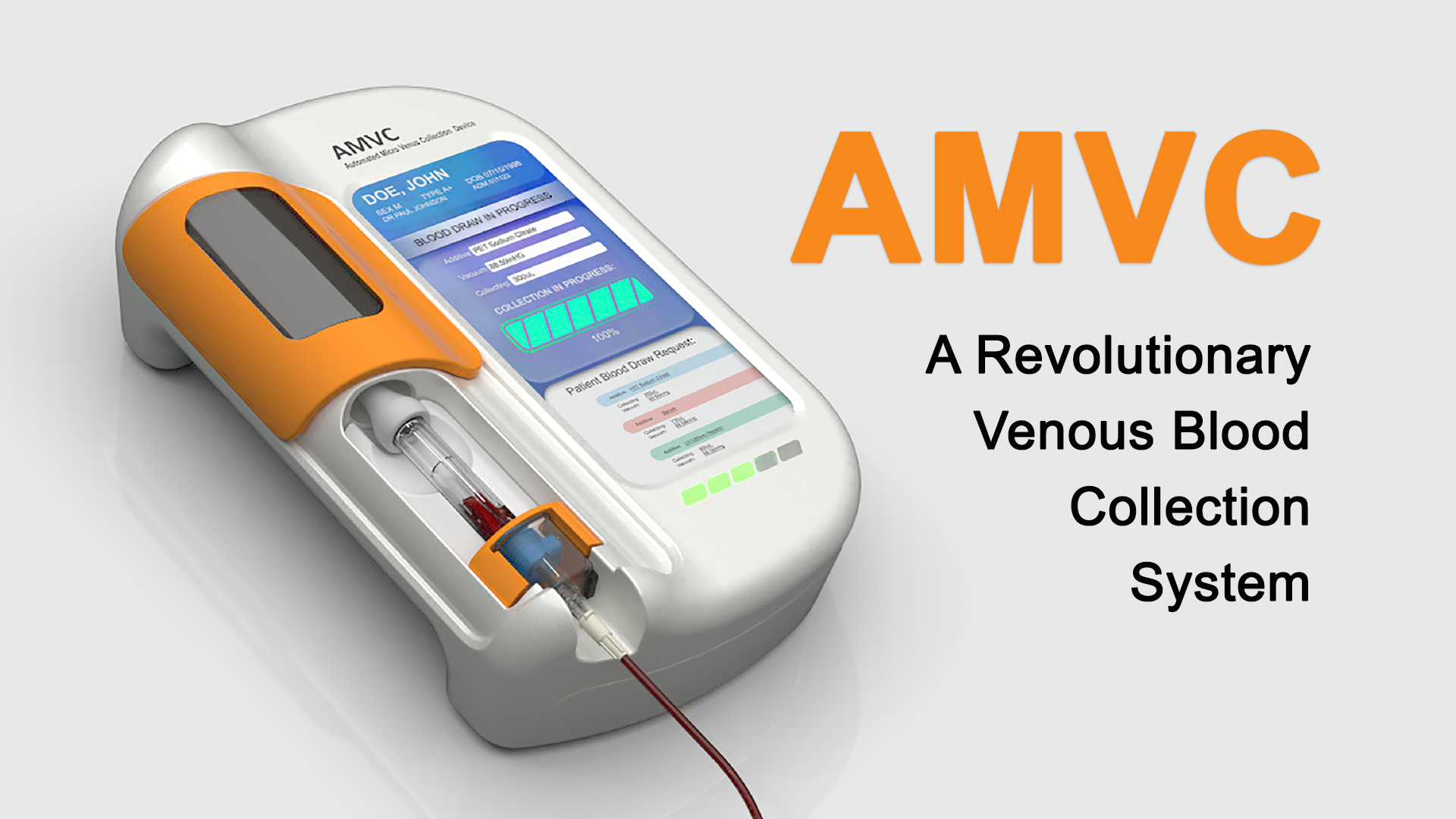 AMVC | Revolutionary Venous Blood Collection System