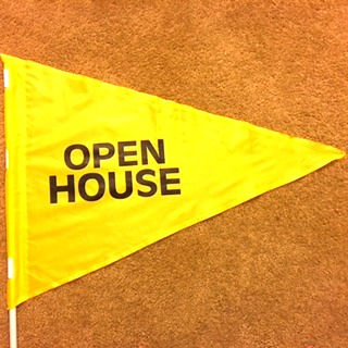 OPEN HOUSE FLAGS AND SIGNS FOR SALE