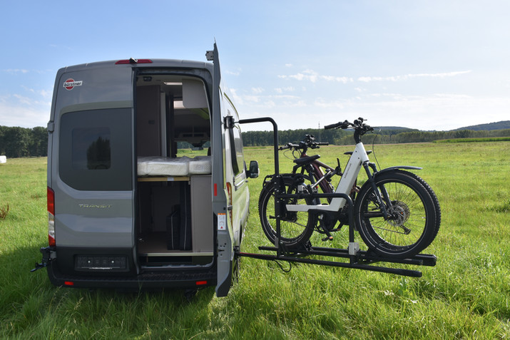 Gallerie | Van Bike, der innovative Fahrradträger für Kastenwagen