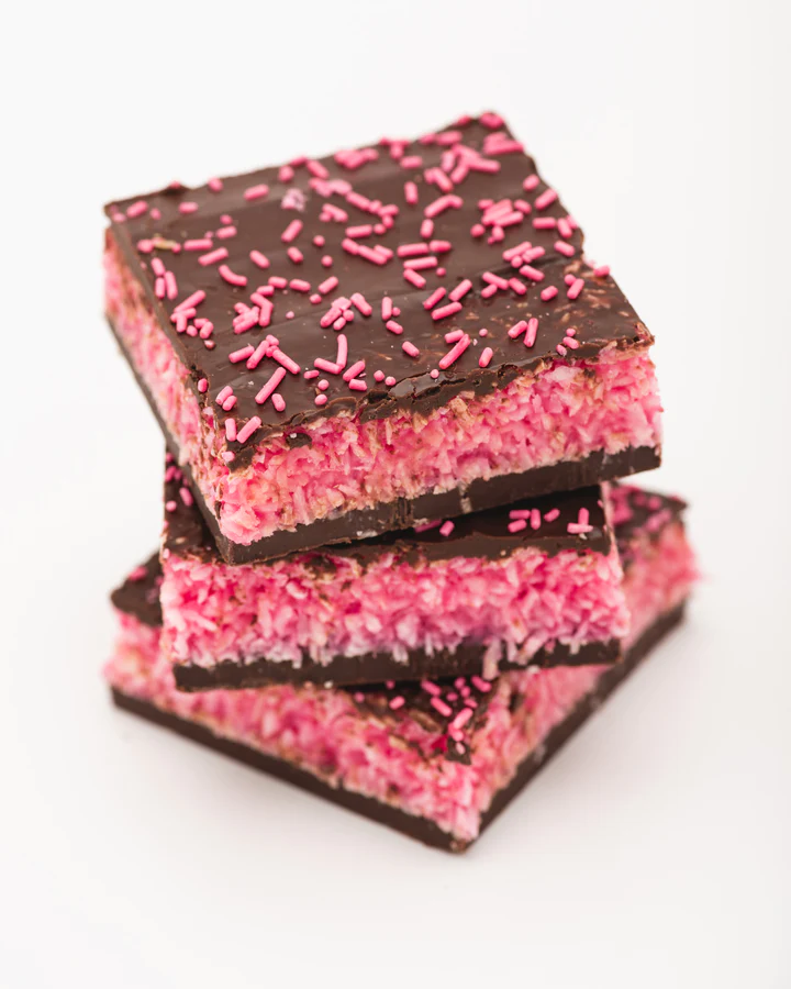 Raspberry Ruffle Squares | Ramsay's Fine Foods