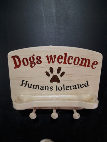 Dogs Welcome Sign | Serrano Studios