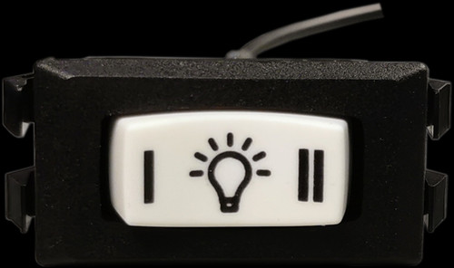WHITE ROCKER SWITCH, LED LIGHTS | Redman Distributing