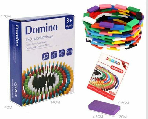 Wooden 12 Colors Dominoes | Fruitful Trees
