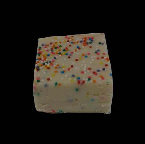 Birthday Cake Fudge 110g | Into Chocolate