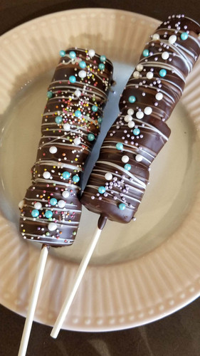Mallow Stick Dark Chocolate | Into Chocolate