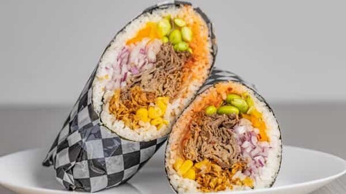 Kimchi Beef burrito | Aloha Poke