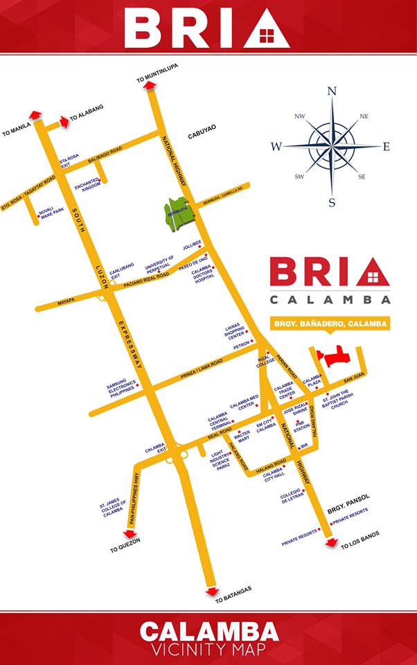 Bria Homes Calamba | House and Lot for Sale in Calamba Laguna