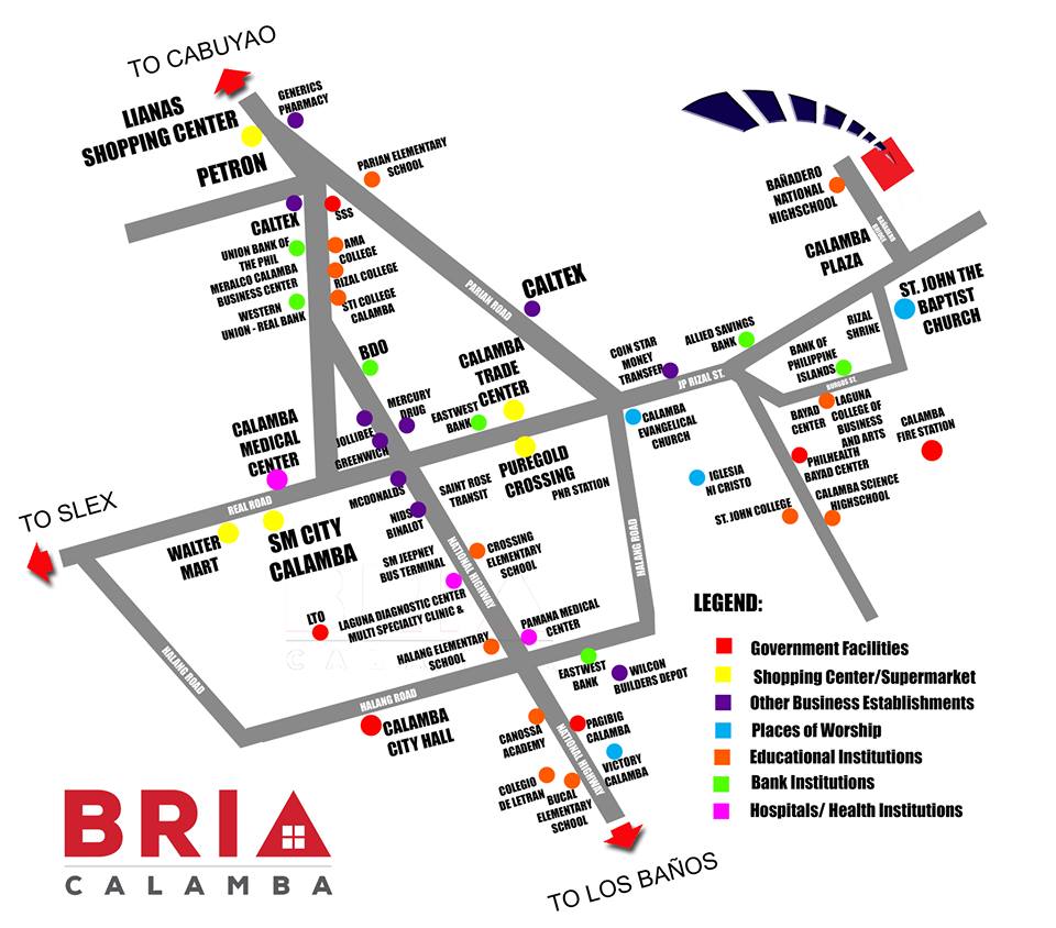 Bria Homes Calamba | House and Lot for Sale in Calamba Laguna