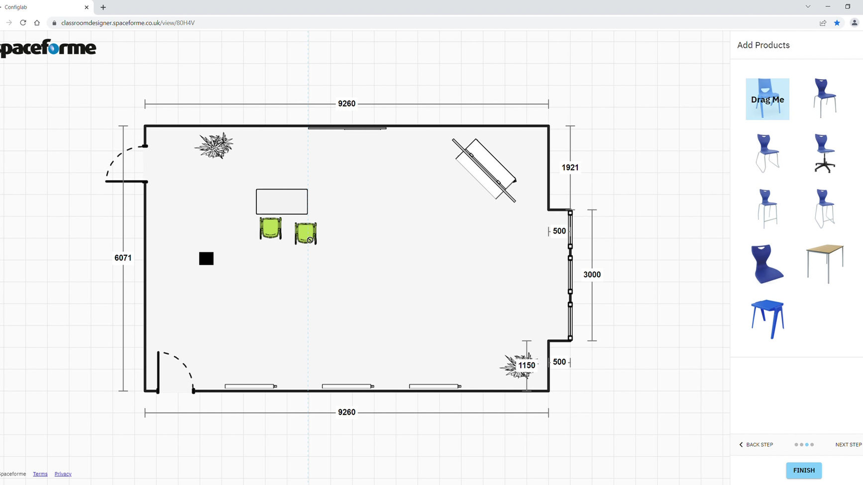 Instructions | The Classroom Designer