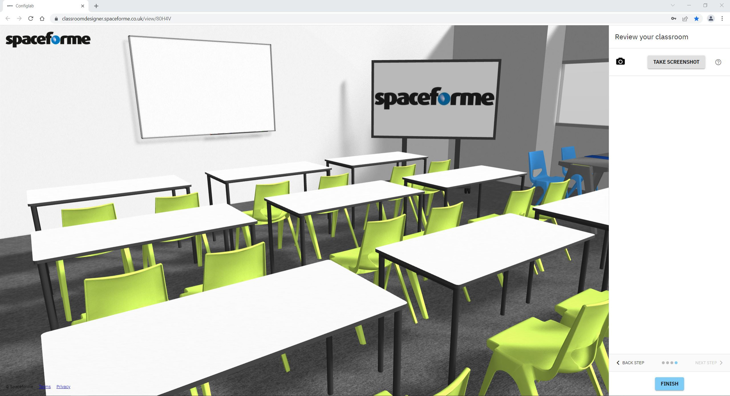 Classroom Designer | Spaceforme UK