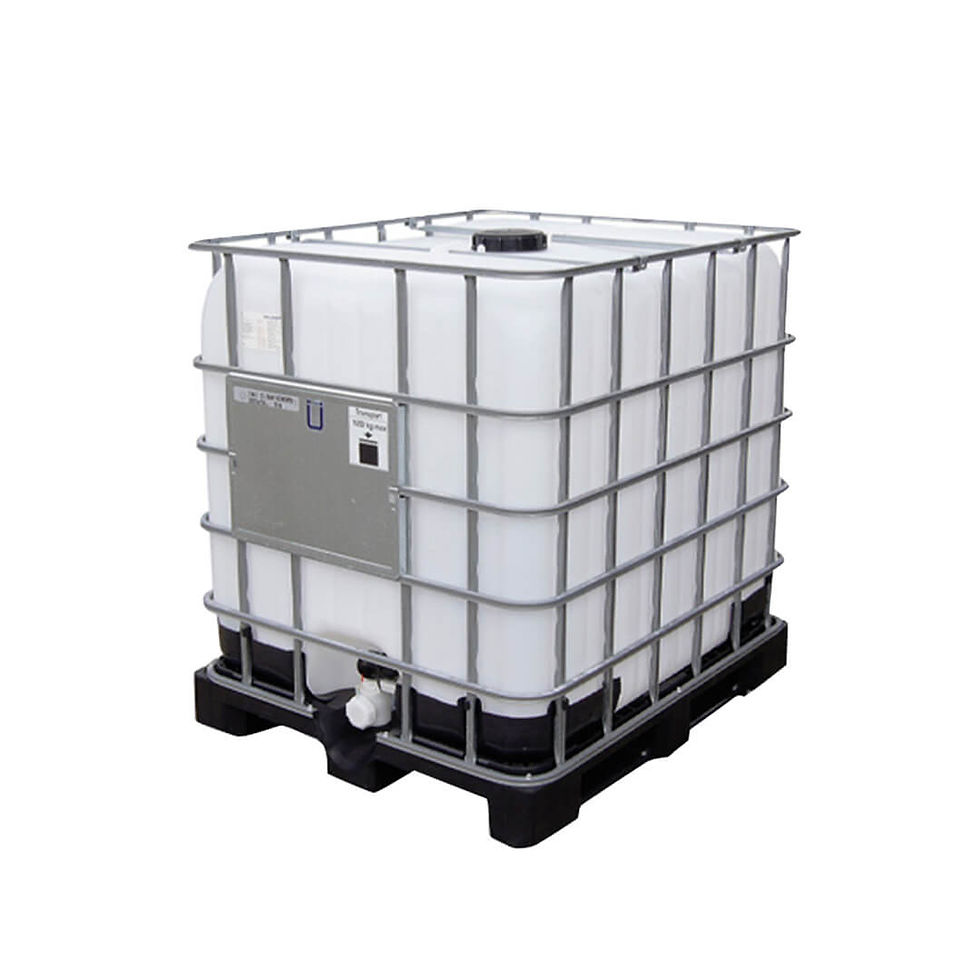 Contenedor IBC "Tote" 1000 Lts Nuevo Grado Alimenticio | Alveo Trafiplastic