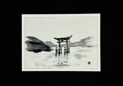 Torii en mer | Atelier Mitsuko