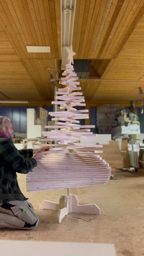 Tischler-Tanne I Holz Weihnachtsbaum | Tischlerwerk