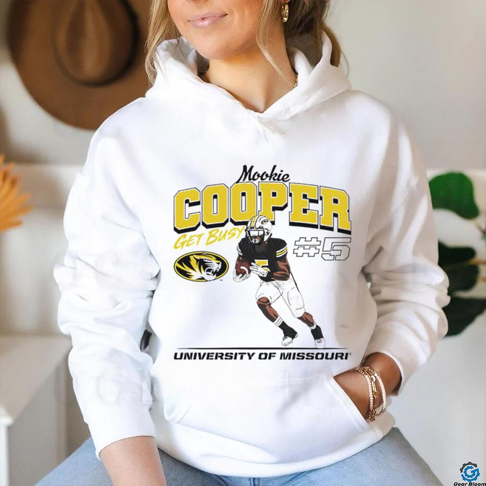 Mookie Cooper Missouri Tigers football NCAA Football Caricature shirt
