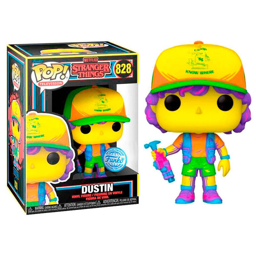 Funko POP! - Dustin Black Light Exclusive | Lex Collects