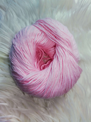 100% Pink Cotton Yarn | 2Bossayknits