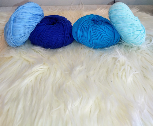 Blue Summer Cotton Kit | 2Bossayknits