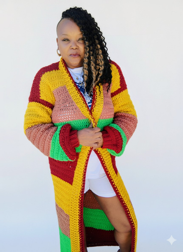 Autumn In Bloom Duster Pattern | 2Bossayknits