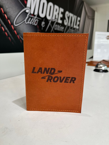Land Rover Historical log book cover | moorestyle