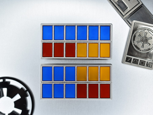 Galactic Rank Badge Enamel Pin | Sword & Whetstone