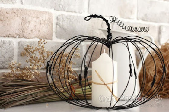 Wire Pumpkin