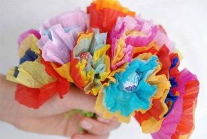 Tissue Paper Bouquet
