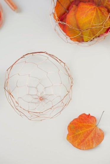 Copper Wire Bowls