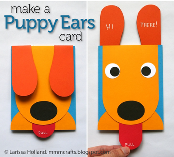 Pop-Up Puppy Card
