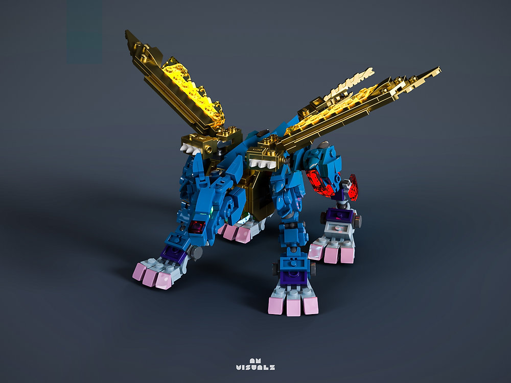 LEGO METAL GARURUMON
