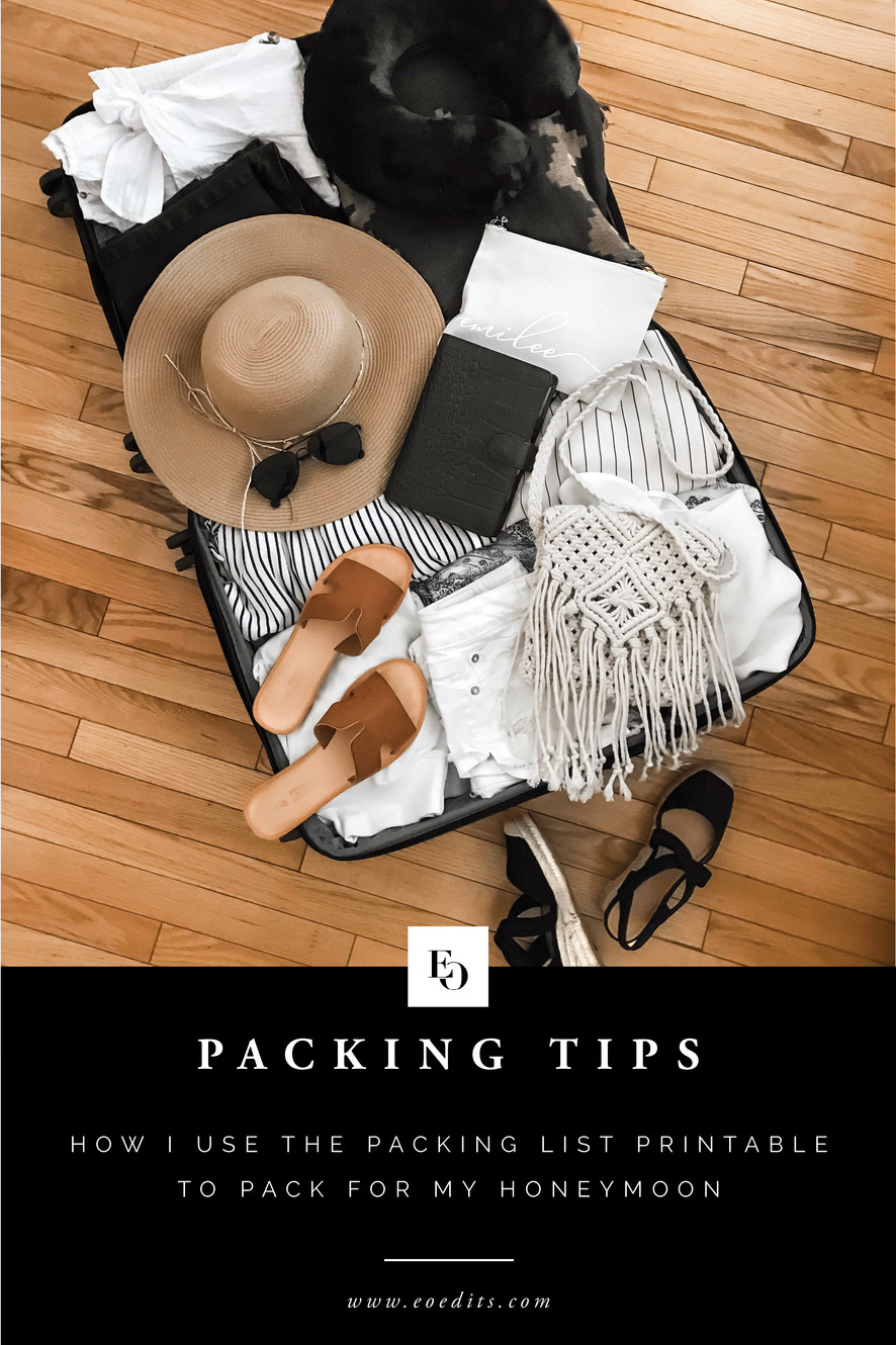 Packing Tips - How I Use The Packing List