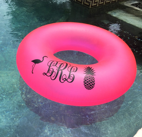 Monogrammed Pool Float | monograms-and-more