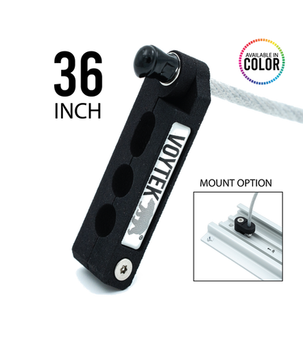 3 Hole 36 inch GCX Track Mount Bear Trap™ Security Tether | Voytek Medical