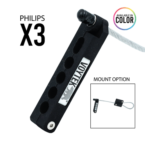 5 Hole Philips X3 Loop Bear Trap™ Security Tether | Voytek Medical