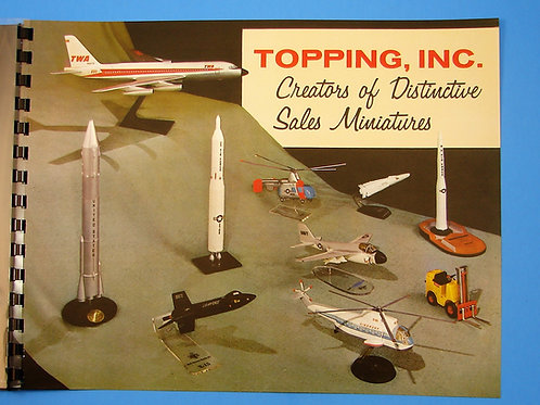 1961 Topping Models Inc. Catalog- Full Cover Print | precisemodelsllc