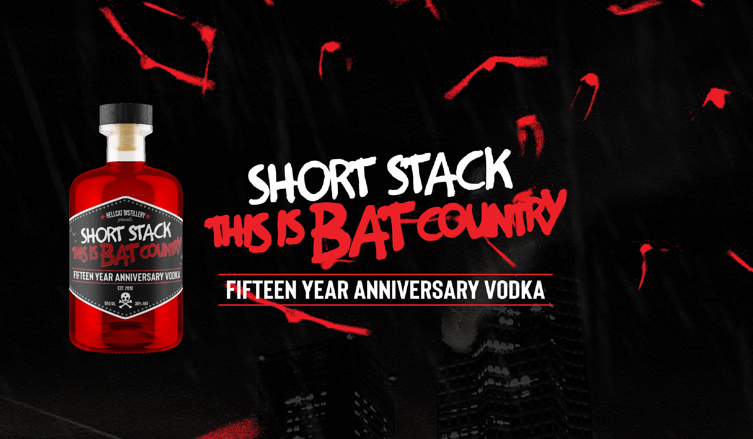 Short Stack This is Bat Country Anniversary Vodka Twin Pack | Groglords