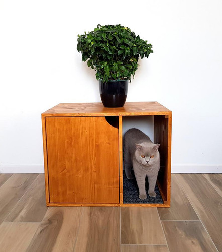 PinkBau | Litter Box Cabinet