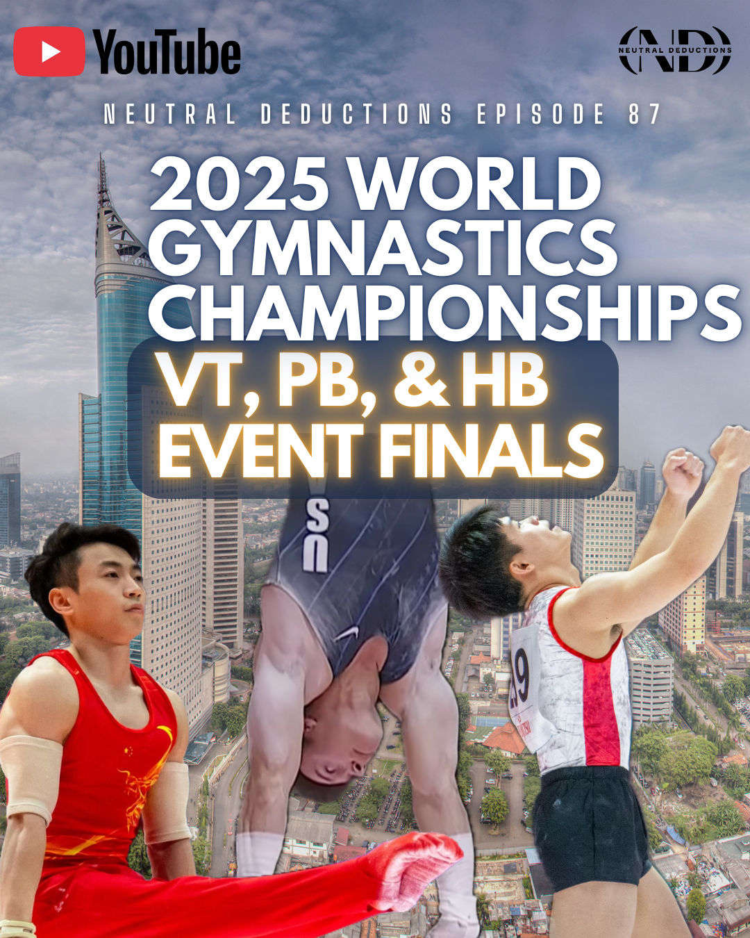 2025 World Gymnastics Championships MAG Vault, Parallel Bars, and High ...