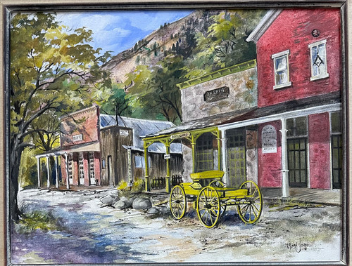 Mimi Jobe original acrylic painting | Art of Nevada