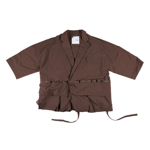 TEFLON® ARC_INDUX SUIT JACKET 01/BROWN | Archival Reinvent