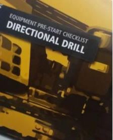 PERTRAIN- Horizontal Directional Drill- Pre-Start- | WA Safety Products ...