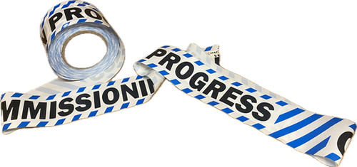 BARRIER TAPE- Commissioning Tape | WA Safety Products Australia