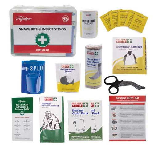 BRADY-880767-Trafalgar Deluxe Snake Bite & Insect Stings First Aid Kit ...