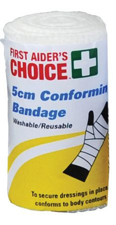 BRADY-856610-First Aiders Choice Conforming & Crepe Bandages 50mm x 1 ...