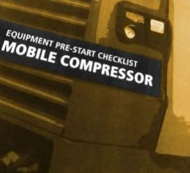 PERTRAIN- Mobile Compressor- Pre-Start— | WA Safety Products Australia